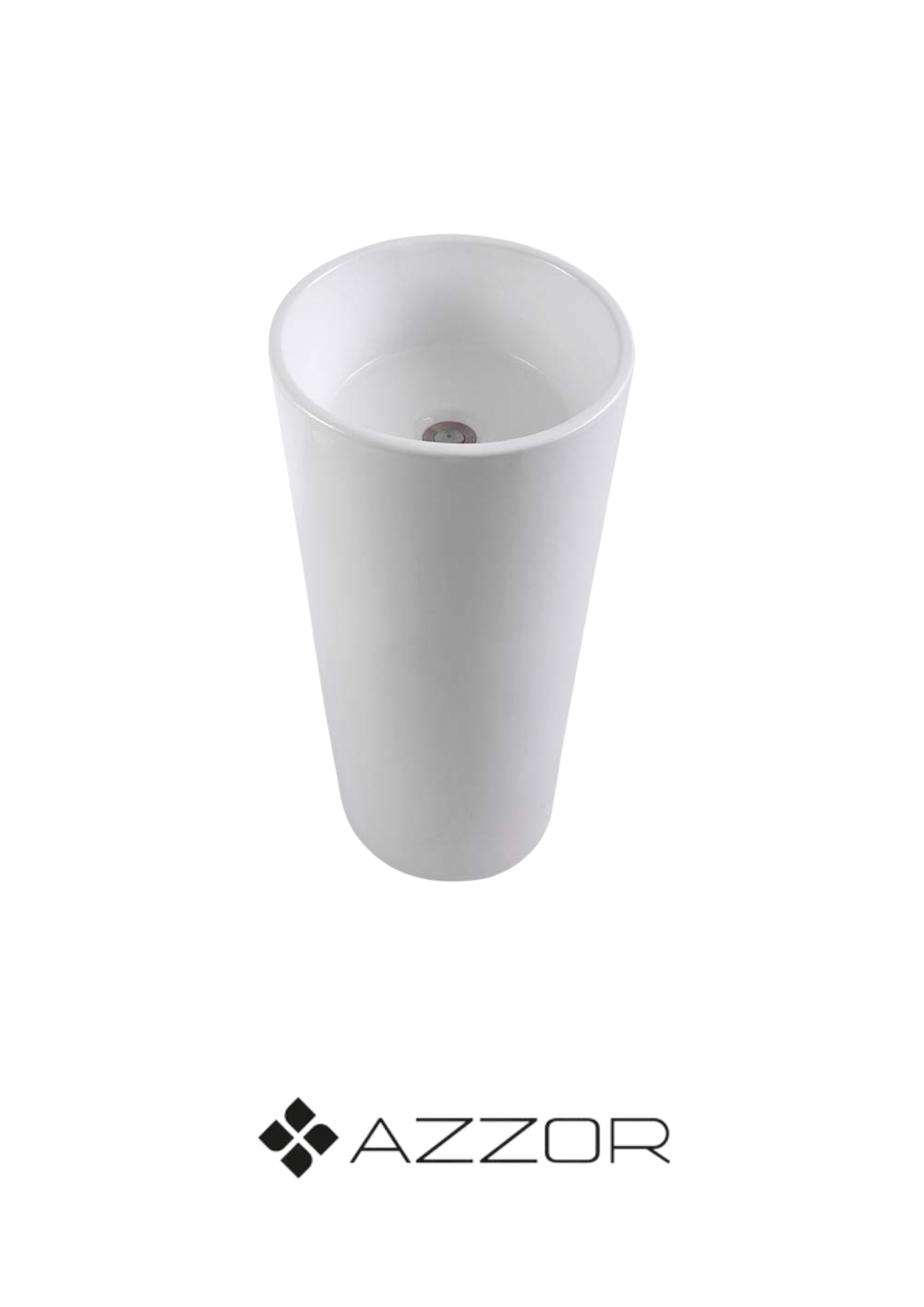 AZZOR - Lavamanos Azzor de pedestal Toledo - AZZ-AZ8027 – Kuore Concept